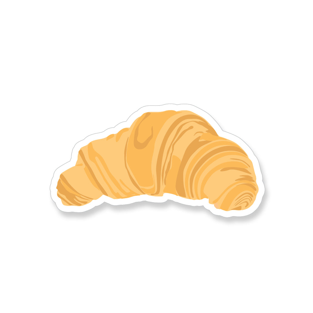 Croissant, Vinyl Sticker – Apartment 2 Cards